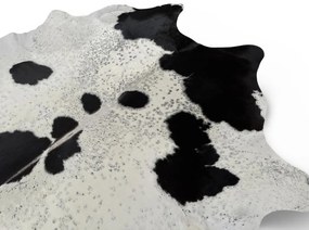 Koberec kusový hovězí kůže 4,3 m2, černobílá 107 Černobílé 4,0 m2 a větší