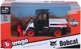 Bburago FARMLAND Bobcat Toolcat se sněhovou radlicí / 10 cm / od 3 let
