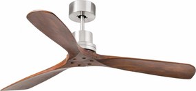 FARO 33370DC LANTAU L stropní ventilátor, matný nikl s DC motorem - FARO