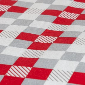 4Home Flanelové povlečení Checker, 140 x 200 cm, 70 x 90 cm