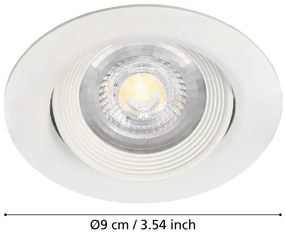 Eglo 32896 - SADA 3x Podhledové svítidlo SARTIANO 1xLED/5W/230V