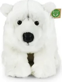 RAPPA Plyšový medvěd lední 47 cm / ECO-FRIENDLY / od 0 měsíců