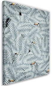 Gario Obraz na plátně Tukani v listí - Rubiant Rozměry: 40 x 60 cm