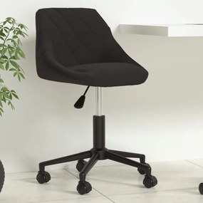 Petromila Otočná kancelářská židle černá samet