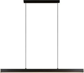 Toolight Toolight, LED závěsné svítidlo 80cm, 15W, APP1447-CP, černá matná, OSW-02391