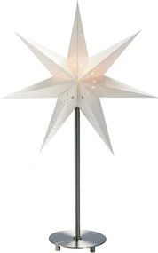 Bílá světelná dekorace Markslöjd Saturnus, výška 52 cm