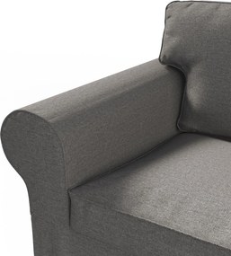 Potah na pohovku IKEA  Ektorp 2-místná, nerozkládací barva šedá látka pletený vzor