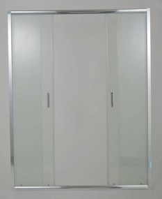 Olsen Spa Sprchové dveře VILAR BARVA rámu - Hliník leštěný, Rozměr A - 130 cm, Rozměr C - 190 cm, Směr zavírání - Univerzální Levé / Pravé, Výplň - Čiré bezpečnostní sklo - 6 mm OLBENW102913CC