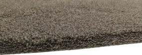 Lano, Metrážový koberec Supersoft 420 hnědý, šíře 4m, hnědá, ab (mřížka), kancelář