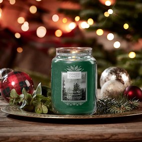 Yankee Candle vonná svíčka Classic ve skle velká Evergreen Mist 623 g