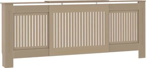 Kryt radiátoru 2 ks Dub sonoma 205 x 20,5 x 81,5 cm 3403240