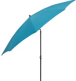 GardenMeister Kovový naklápěcí slunečník Djerba 180 cm - tyrkysový