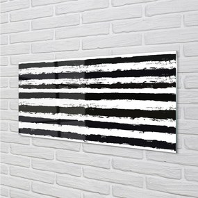 akrylový obraz Nepravidelné pruhy zebra 140x70 cm