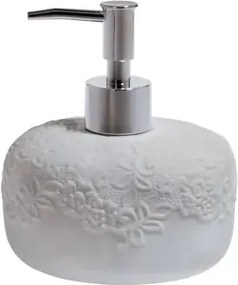 Spirella COSY dávkovač mýdla bílý / porcelán / 410 ml