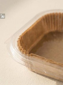 Sinsay - Papírové formy na pečení v air fryer 100 pack - béžová