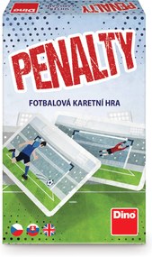 DINO Hra Penalty cestovní fotbalová karetní *SPOLEČENSKÉ HRY* dn622579