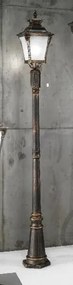 OR AL 11-1141/1 Venkovní sloupkové svítidlo 1x60W E27, patina, IP44,výška 240cm - ORION