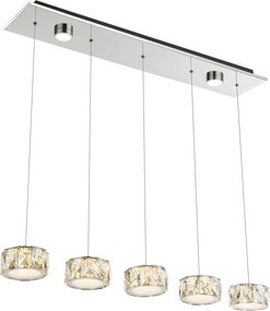 XXXLutz ZÁVĚSNÉ LED SVÍTIDLO, 82/16/120 cm - Online Only svítidla - 004558137901