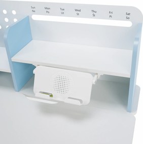 Rostoucí psací stůl SMART - modrá / bílá