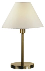 HILTON stolní lampa mosaz antik, výška 52 cm