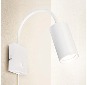 Brilagi - Flexibilní nástěnná lampa SELE 1xGU10/30W/230V bílá