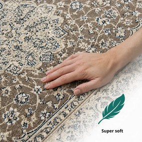 Angel Carpet, Kusový koberec Sultan 42 Beige, 120x170, béžová, kancelář