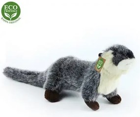 RAPPA Plyšová vydra 18 cm / ECO-FRIENDLY / od 0 měsíců