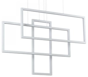 Ideal Lux 253589 LED závěsný lustr Frame 1x93W | 9600lm | 3000K