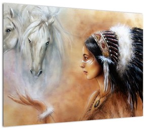 Obraz - Kouzla indiánů (70x50 cm)
