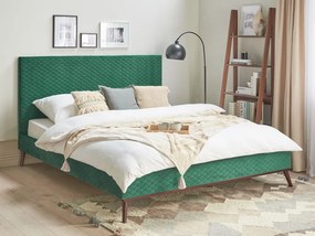 Manželská postel 180 cm Betuel (zelená) (s roštem). 1078009