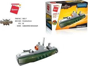 Qman QM-09 Amphibious Panzer 1803-7 Ponorka Mosasaur / Stavebnice / 38