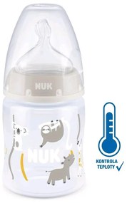 Kojenecká láhev NUK First Choice Temperature Control 150 ml beige Barva: Béžová