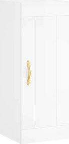vidaXL Skříň highboard 34,5 x 34 x 180 cm kompozitní dřevo [3200371] Barva: Betonová šedá