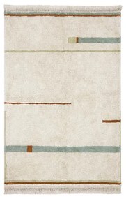 Pratelný koberec lanala 90 x 130 cm přírodní MUZZA