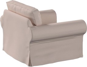 Potah na křeslo IKEA Ektorp barva růžová látka pletený vzor