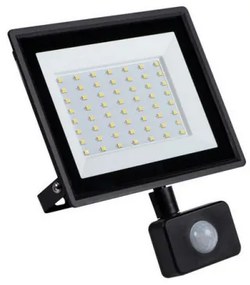 LED reflektor s čidlem Kanlux Miledo GRUN NV LED-50-B-SE 50W neutrální bílá 31400