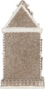 Perníkový LED domek Gingerbread Cotti - 17*15*35 cm