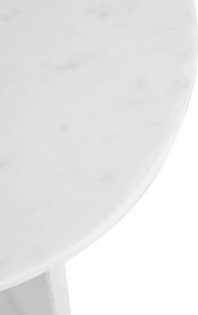 Mramorový kulatý odkládací stolek ø 40 cm Savio – Premier Housewares