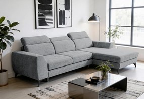XXXLutz ROHOVÁ SEDAČKA, textil, antracitová MID.YOU - Sedací soupravy - 000694011010