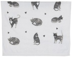 Kuchyňský froté ručník Cats and Kittens – 40x66 cm