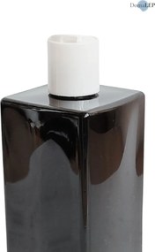 Dávkovač na mýdlo 500 ml černý s bílým DISC TOP LUNA
