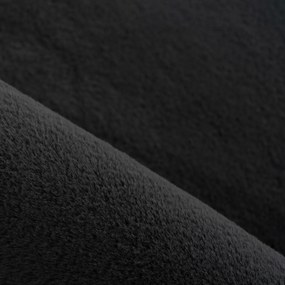 Ayyildiz, Běhoun Pouffy 5100 Black, 80x250, černá, obývací pokoj