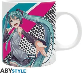 Hrnek Hatsune Miku - 'Miku' 320 ml Vícebarevná