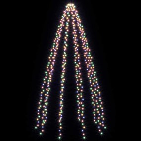 Světýlka na stromeček 500 barevných LED 500 cm dovnitř i ven 328899