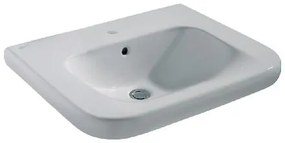 Ideal Standard Contour 21 - Umyvadlo bezbariérové 650x560 mm, 1 otvor pro baterii, bílá V216801