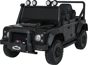 Elektrické autíčko Land Rover Defender 110 SVX černé