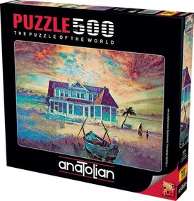 ANATOLIAN Puzzle Palmový ostrůvek / 500 dílků / od 12 let