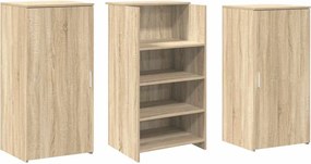 Recepční stůl dub sonoma 155x50x103,5 cm kompozitní dřevo 3324198