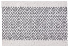 Bo-ma Trading Prostírání Elly bílá - tmavě šedá, 30 x 45 cm