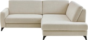 XXXLutz ROHOVÁ SEDAČKA, textil, béžová Valnatura - Sedací soupravy - 000245015301